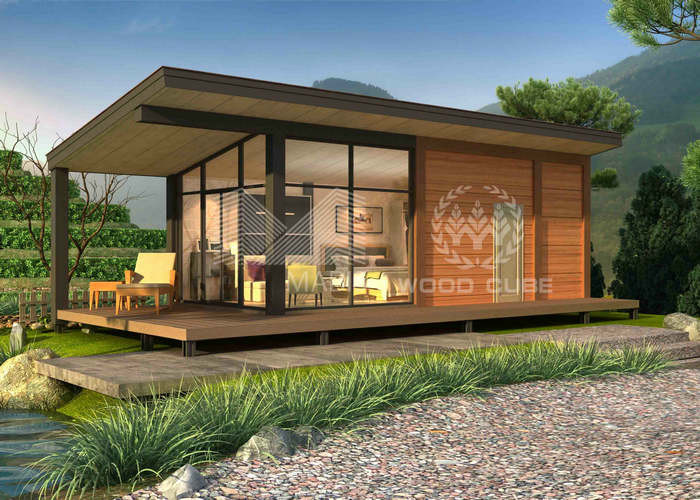 Hotel Use Contemporary Modular Homes , Customized Color Modern Modular ...