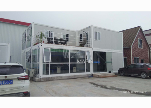 Low Cost Flat Pack Container House Easy Assembly Stackable Living Apartment